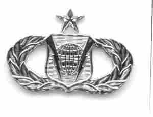 Air Force Senior Command And Control Badge Chrome Finish – Saunders ...