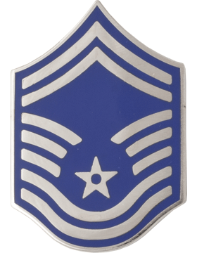 Air Force Senior Master Sergeant chevron in metal – Saunders Military ...