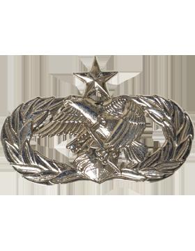 Air Force Senior Transportation Badge Chrome Finish – Saunders Military ...