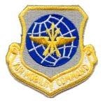 Air Mobility Command Patch In Cut Edge Border – Saunders Military Insignia