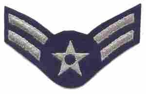 Airman 2nd Class USAF Chevron Insignia Premium Quality – Saunders ...