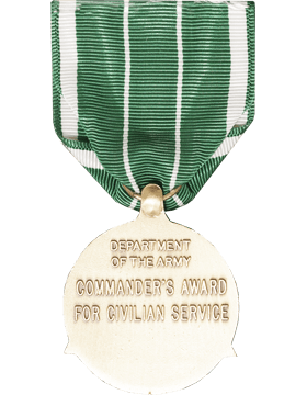 Army Commanders Award For Civilian Service Medal - Saunders Military ...