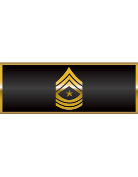 Army Sergeant Major bumper sticker - Saunders Military Insignia