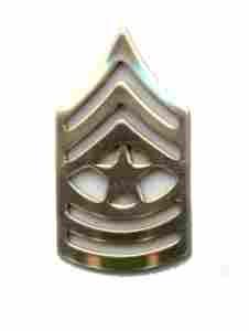 Sargento mayor del ejército Chevron, talla de cuello - Insignia militar ...