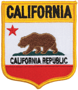California Flag Patch - Saunders Military Insignia