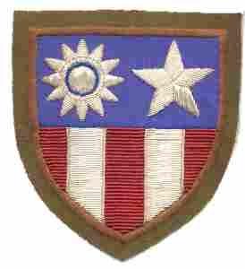 China Burma India (CBI) Bullion Patch Bullion Felt Patch - Saunders ...