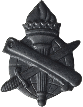 Civil Affairs Officers Army branch of service badge in black - Saunders ...