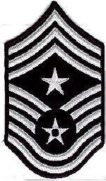 Command Chief Master Sergeant USAF Chevron, large – Saunders Military ...