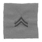 Corporal (E4), Army Collar Chevron - Saunders Military Insignia