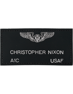Custom Coast Guard Leather Name Tag – Saunders Military Insignia
