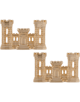 Engineer Officer open window Army branch of service badge - Saunders ...