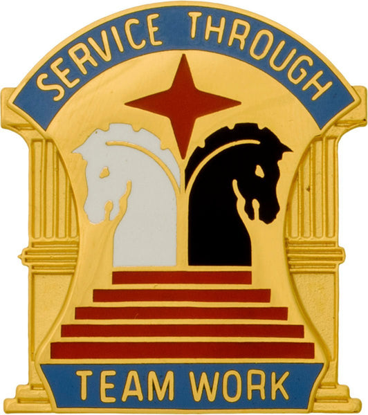 Army Field Support Center Unit Crest - Saunders Military Insignia