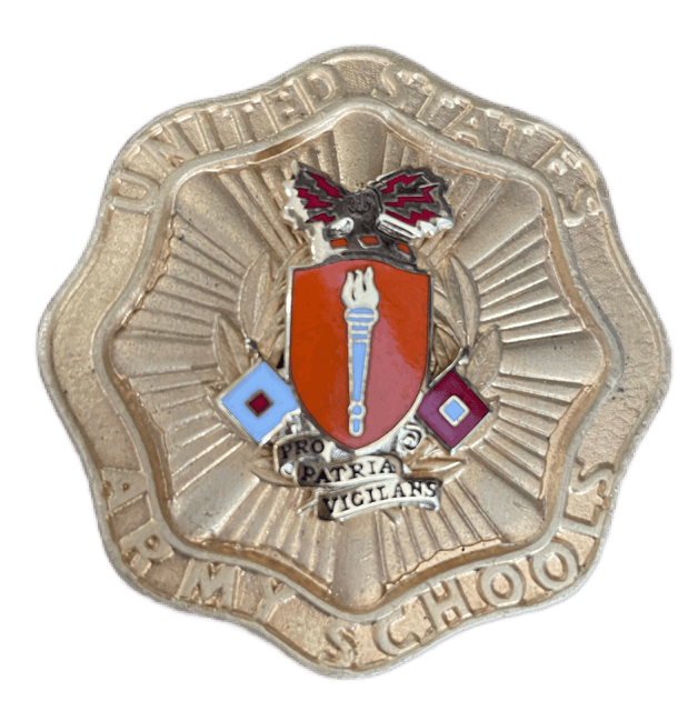 Foreign Student Signal Identification Badge with Three Metal Posts and ...