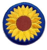 Kansas National Guard Full Color Patch - US Army Military Insignia ...