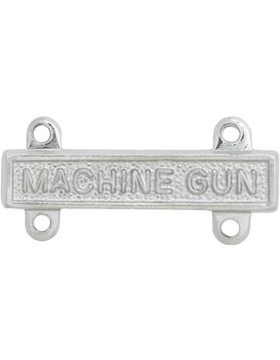 Machine Gun Qualification Bar – Saunders Military Insignia