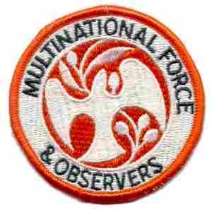Multi National Force and Observer Full Color Patch - Saunders Military ...