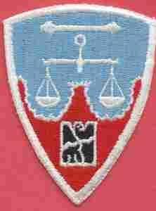 Nurenberg Distric Trial Patch Patch - Saunders Military Insignia