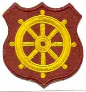 Port of Embarkation color patch, Patch WWII Repro Cut Edge - Saunders ...