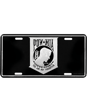 POW MIA License plate – Saunders Military Insignia