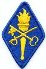 Quartermaster Training Center old Full Color Patch - Saunders Military ...