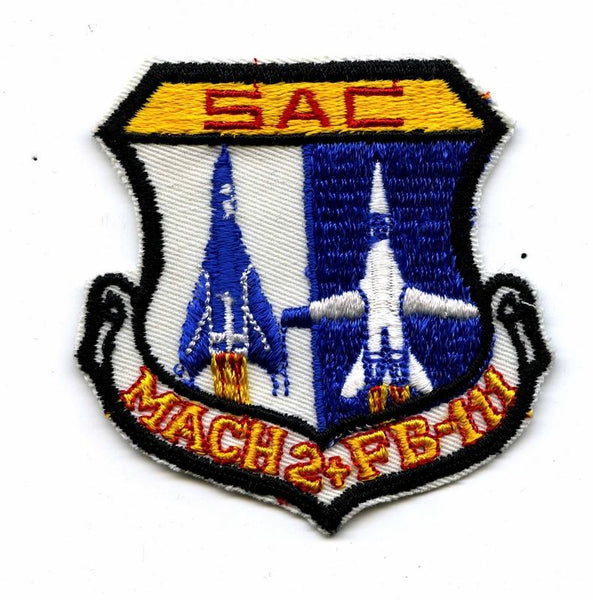 SAC FB111 Mach Two Plus Patch For Aviation Collectors – Saunders ...