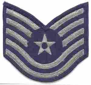Technical Sergeant USAF Chevron Insignia for Uniform – Saunders ...