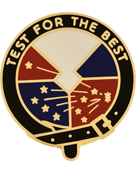 Test And Evaluation Unit Crest - Saunders Military Insignia