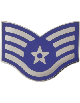 US Air Force Staff Sergeant metal chevron – Saunders Military Insignia