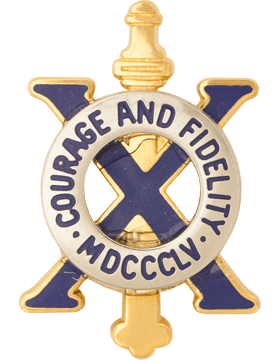 US Army 10th Infantry Division Unit Crest - Saunders Military Insignia