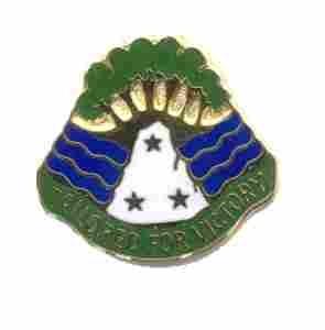 US Army 111th Armor Group Unit Crest - Saunders Military Insignia