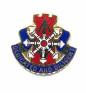 US Army 111th Engineer Battalion Unit Crest - Saunders Military Insignia