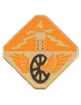 US Army 124th Signal Battalion Rare Unit Crest - Saunders Military Insignia