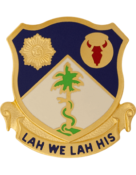 US Army 134th Infantry Regiment Unit Crest - Saunders Military Insignia