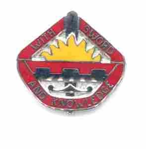 US Army 1401st Engineer Battalion Unit Crest - Saunders Military Insignia