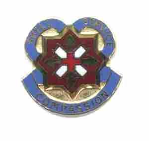 US Army 144th Combat Support Hospital Unit Crest - Saunders Military ...