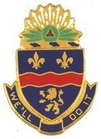 US Army 148th Infantry Regiment Unit Crest - Saunders Military Insignia