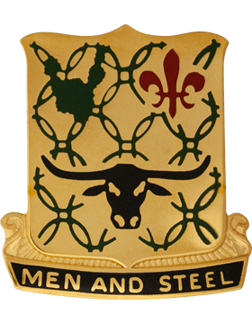 US Army 149th Armor Regiment Unit Crest - Saunders Military Insignia