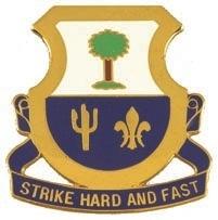 US Army 163rd Cavalry Regiment Unit Crest - Saunders Military Insignia