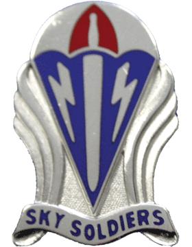 US Army 173rd Airborne Brigade unit crest – Saunders Military Insignia