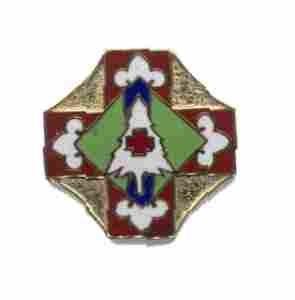 US Army 173rd Medical Group Unit Crest - Saunders Military Insignia