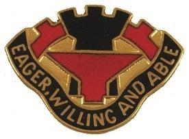 US Army 195th Ordnance Battalion Unit Crest - Saunders Military Insignia