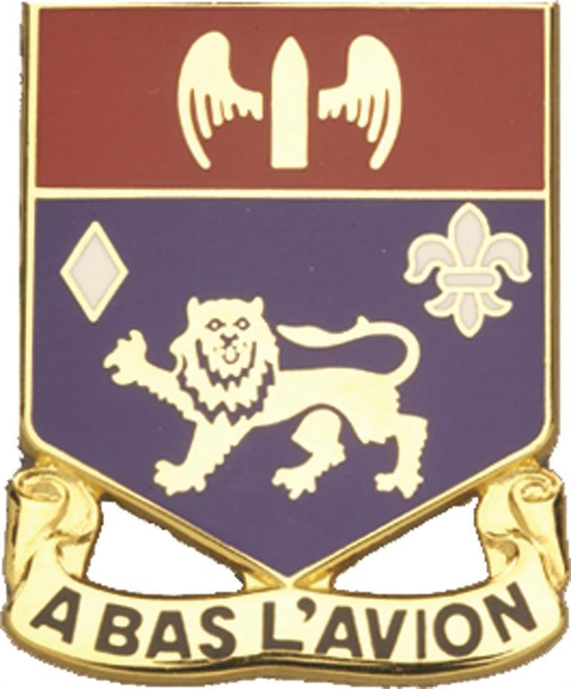 US Army 197th Field Artillery Unit Crest - Saunders Military Insignia