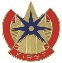 1st COSCOM Support Command Unit Crest - Saunders Military Insignia