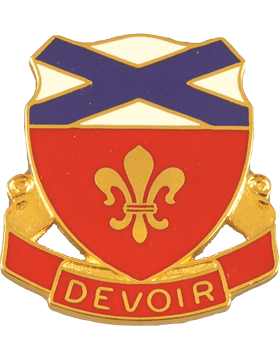 US Army 242nd Engineer Battalion Unit Crest - Saunders Military Insignia