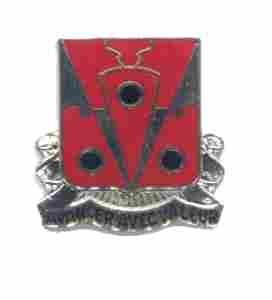 US Army 245th Engineer Battalion Unit Crest - Saunders Military Insignia