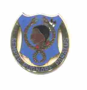 US Army 418th Regiment Unit Crest - Saunders Military Insignia