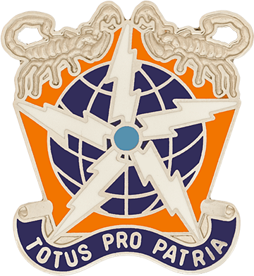 US Army 505th Signal Brigade Unit Crest - Saunders Military Insignia