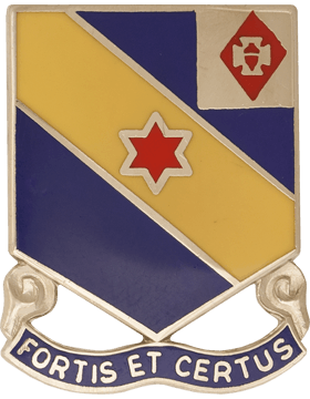 Escudo de la unidad del 52.º Regimiento de Infantería del Ejército de ...