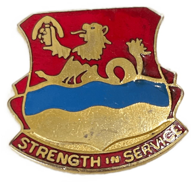 US Army 724th Support Battalion Unit Crest - Saunders Military Insignia