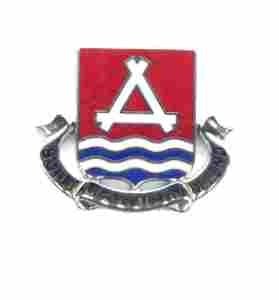 US Army 841st Engineer Battalion Unit Crest - Saunders Military Insignia